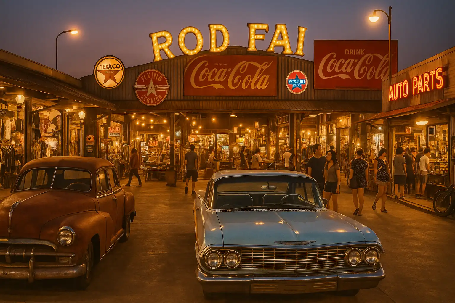 Rod Fai Market Bangkok - el mercado vintage más icónico