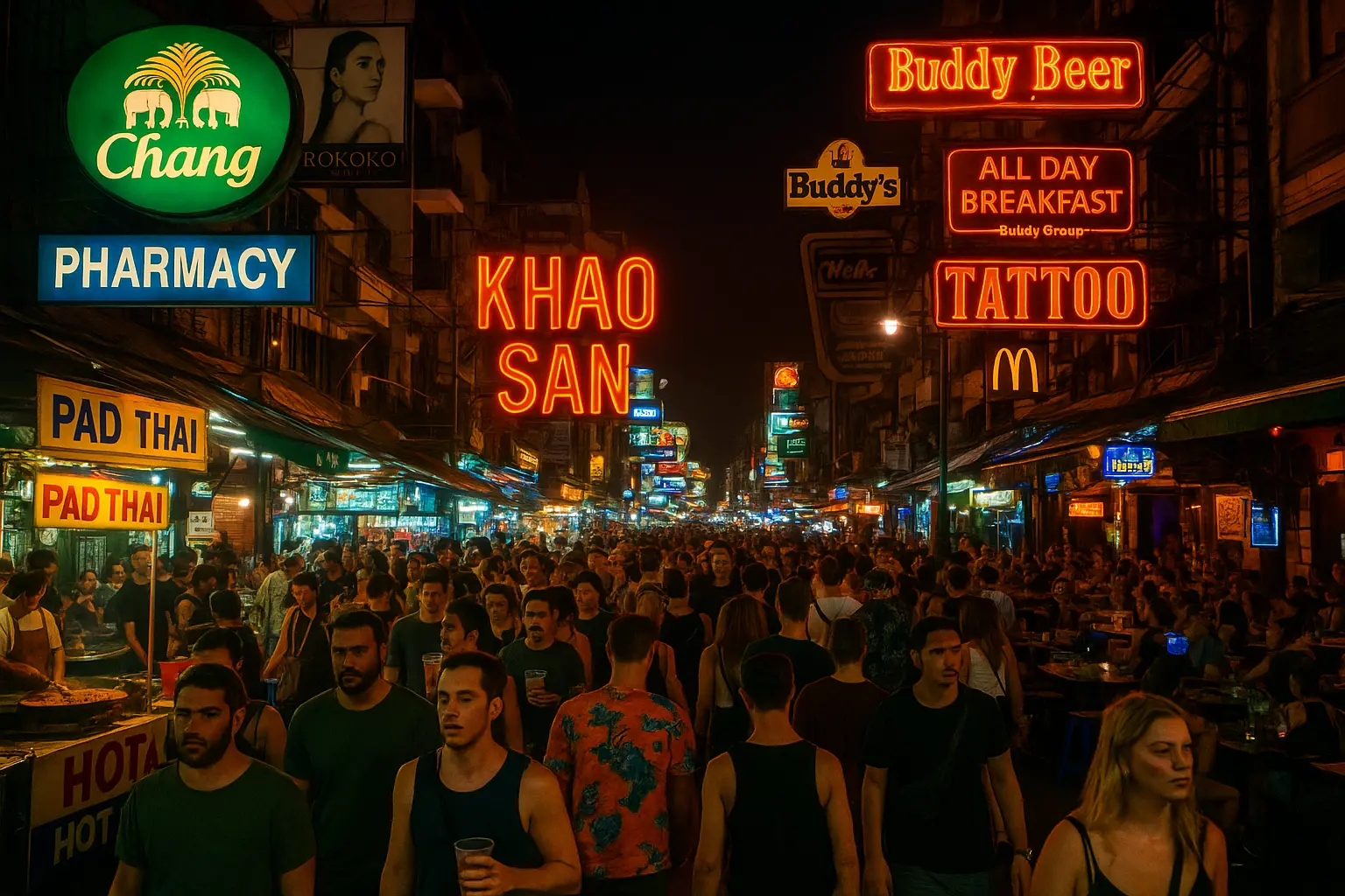 Khao San Road: Disfruta de la calle más famosa de Bangkok